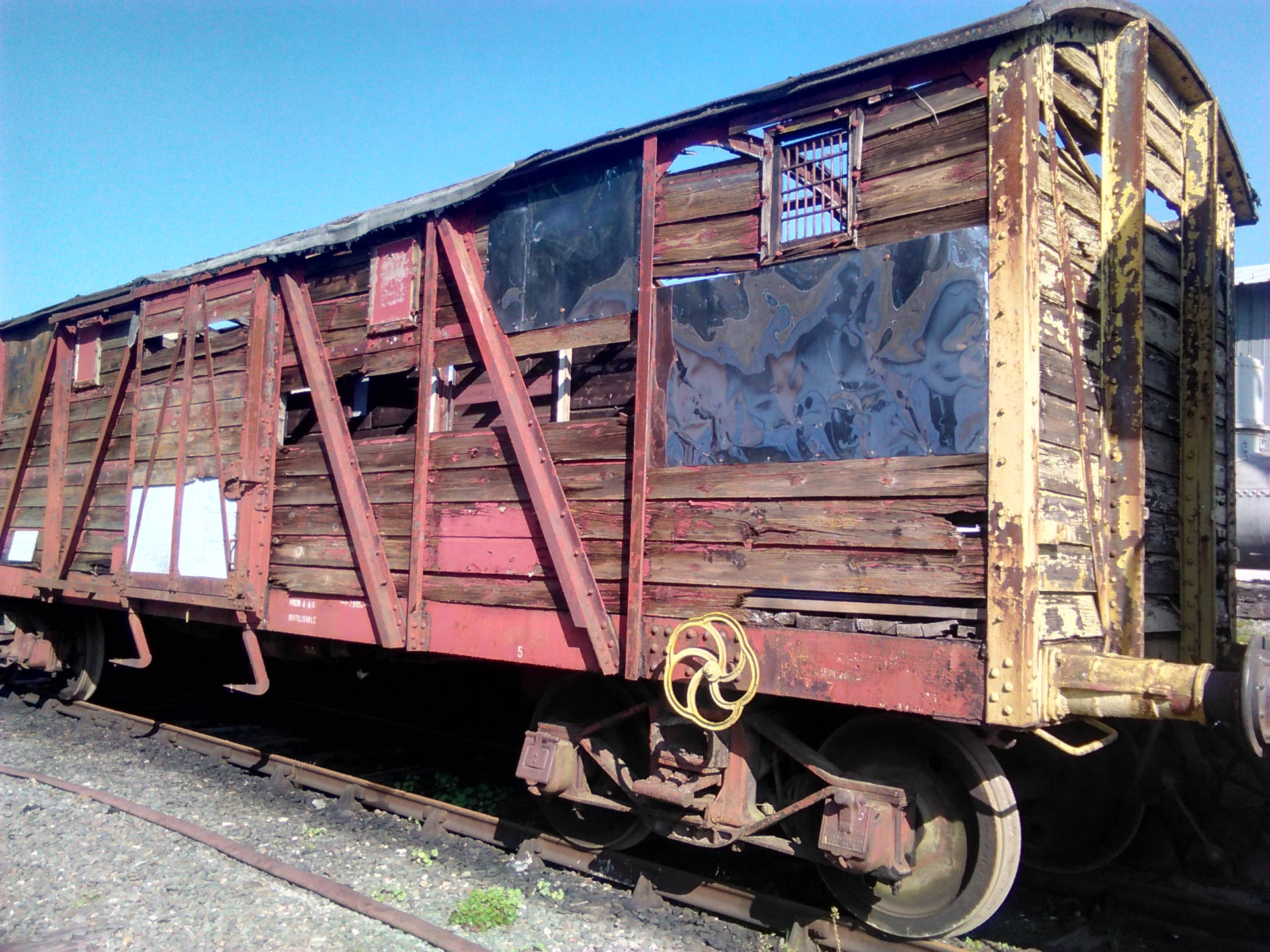 Les wagons Américains - Le Train des Mouettes