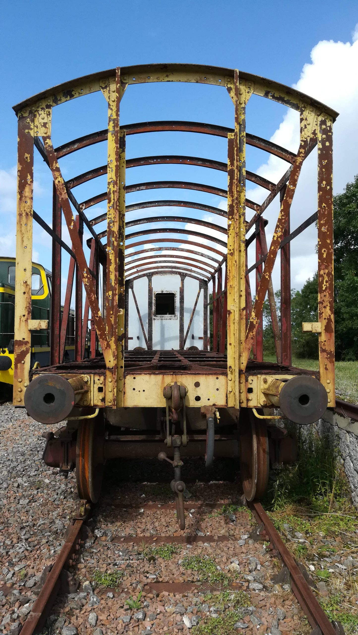 Les wagons Américains - Le Train des Mouettes