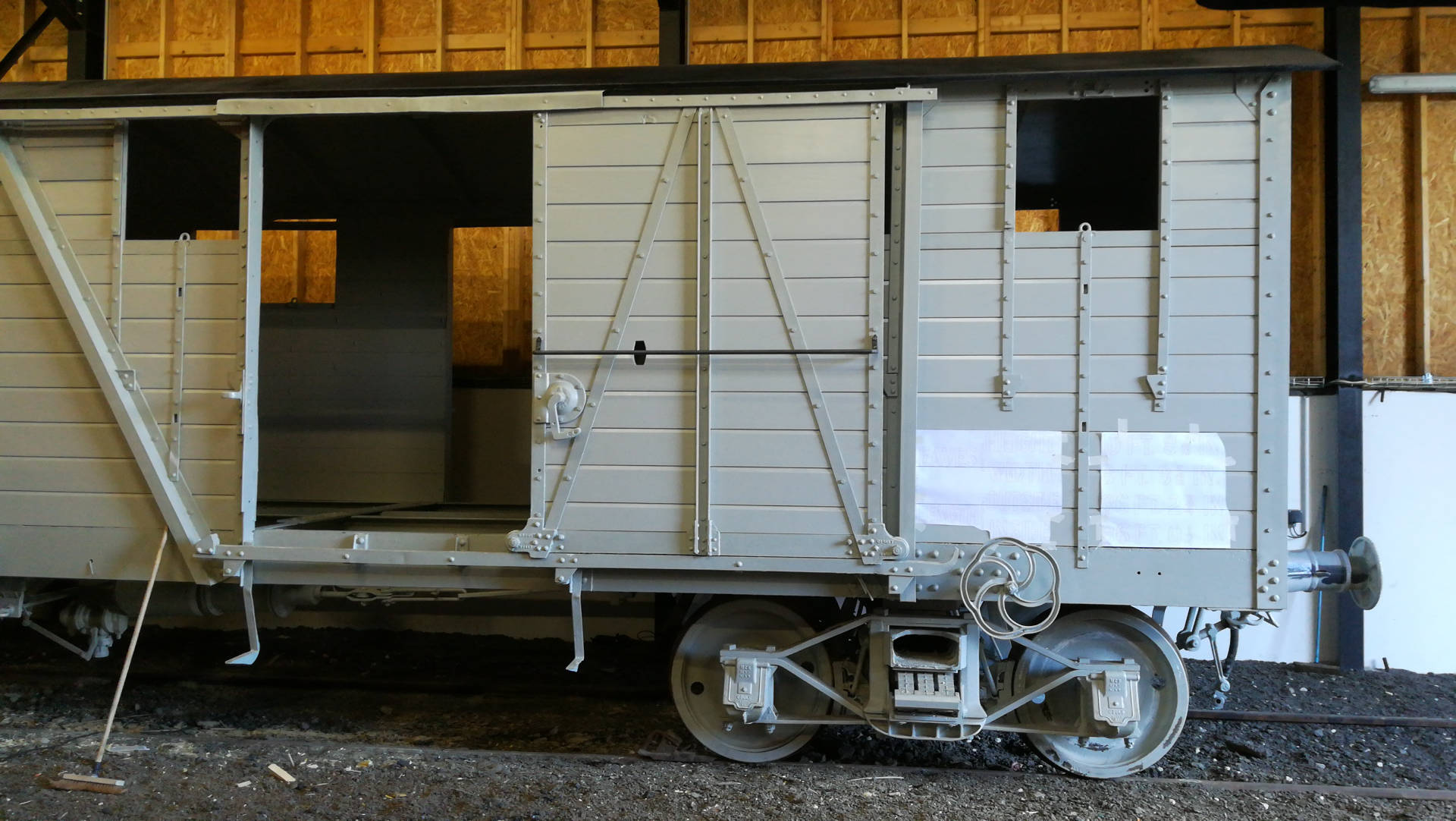 Les wagons Américains - Le Train des Mouettes