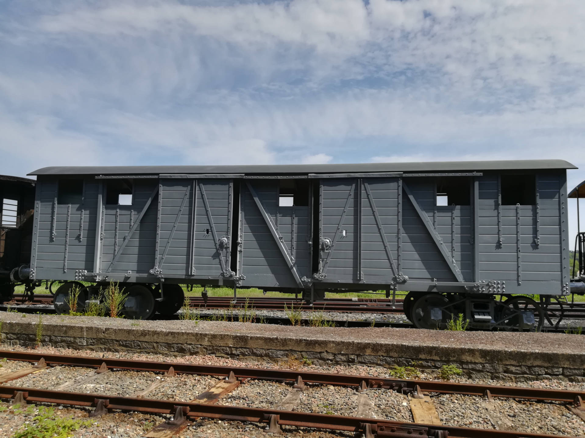 Les wagons Américains - Le Train des Mouettes