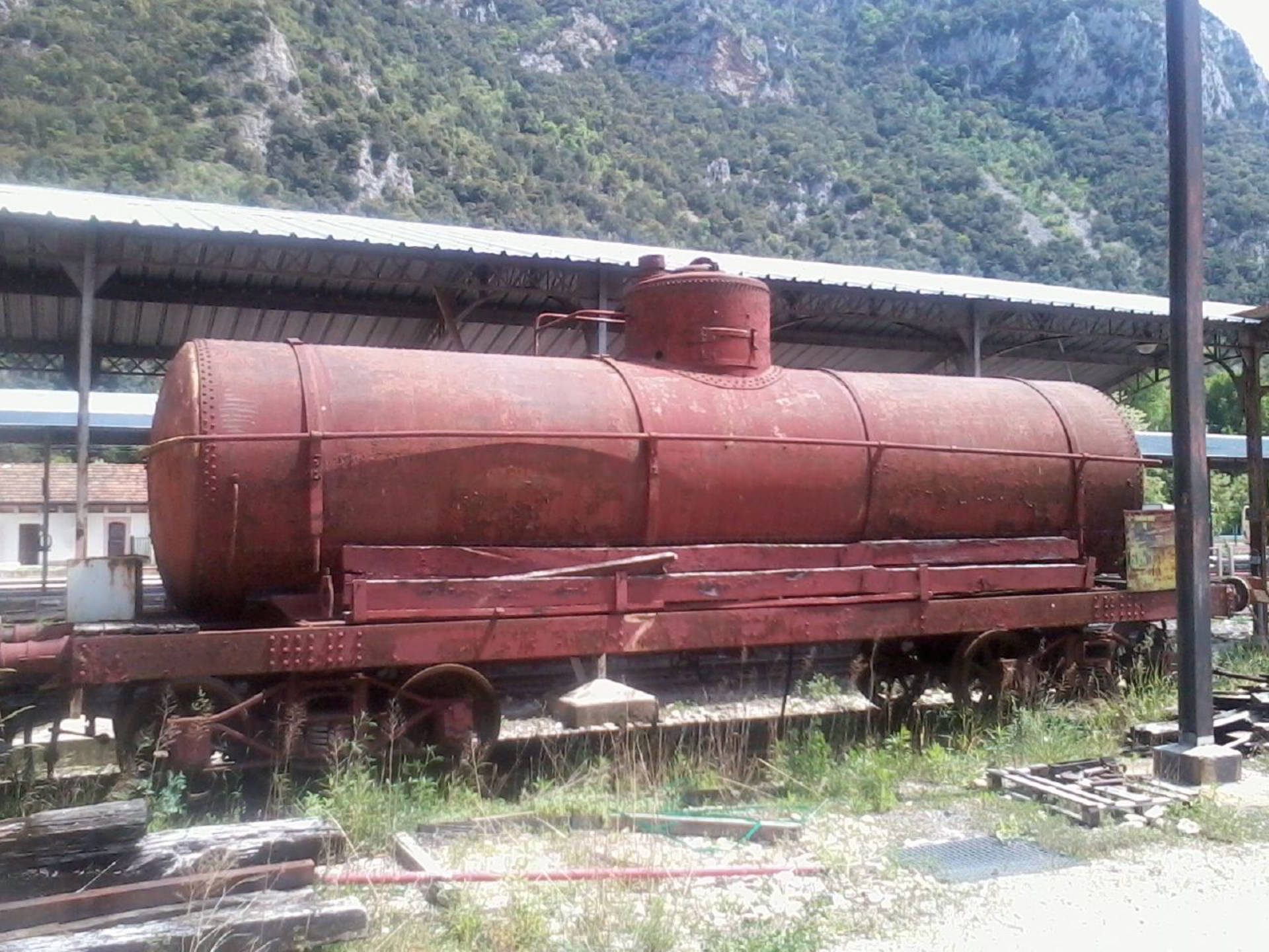 Les wagons Américains - Le Train des Mouettes